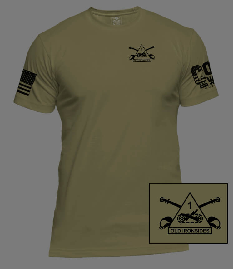 1st Armored Division T-Shirt – Cold War Outfitters